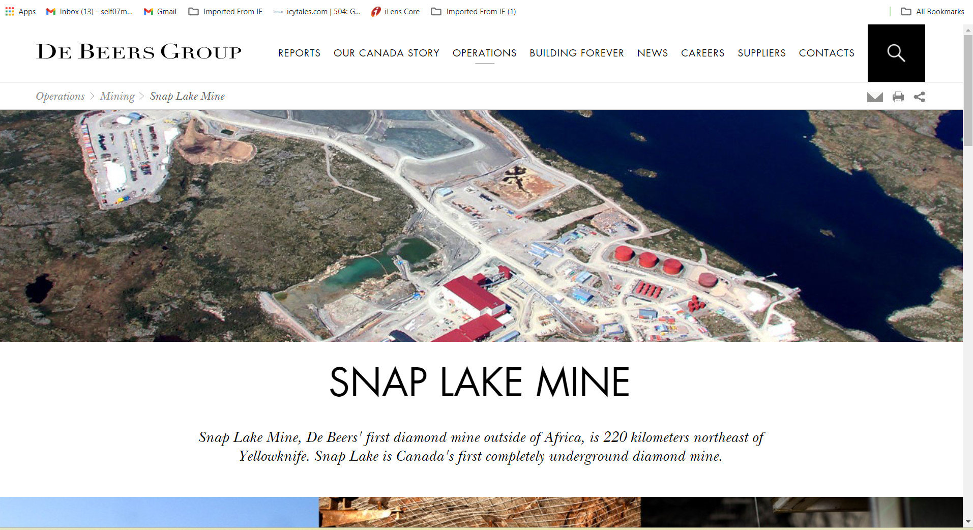 Canadian Diamond Mines: The Surprise in Northern Canada